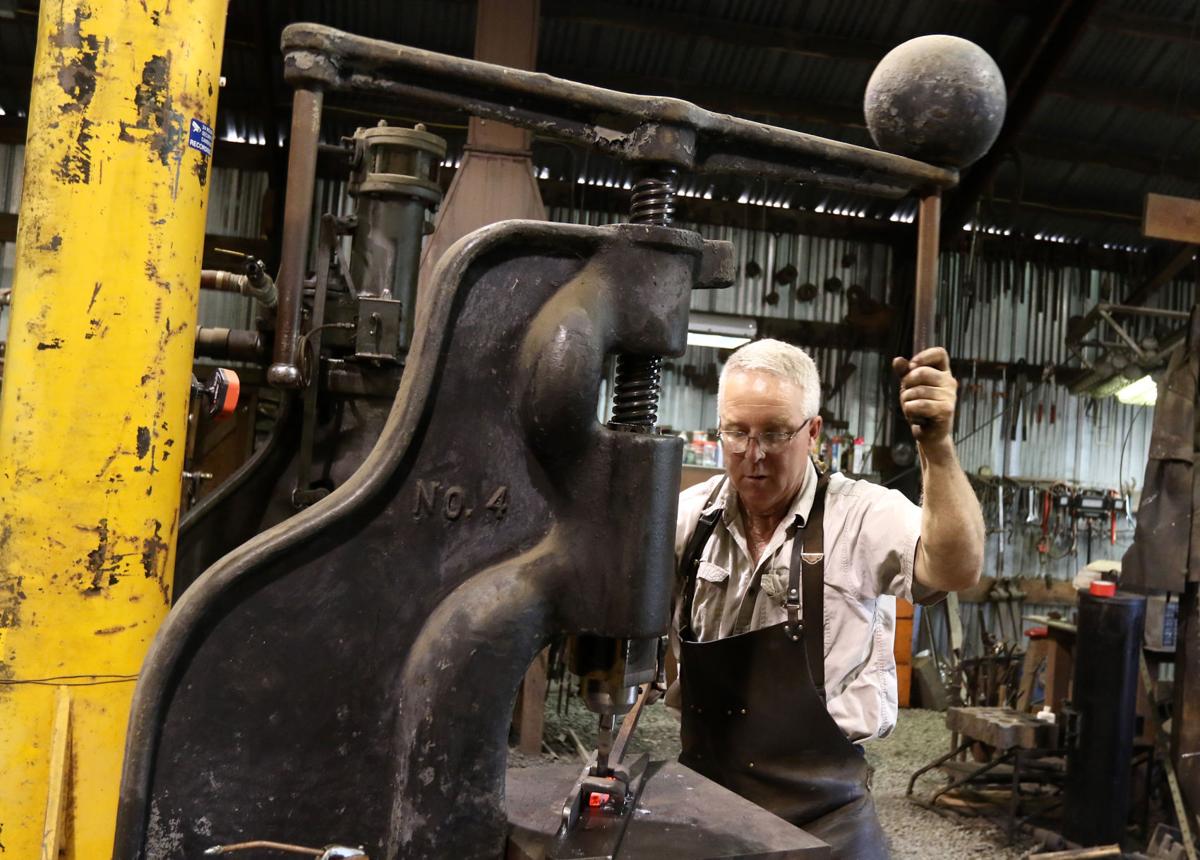 Scott Wadsworth shares traditional blacksmith skills on YouTube | News ...