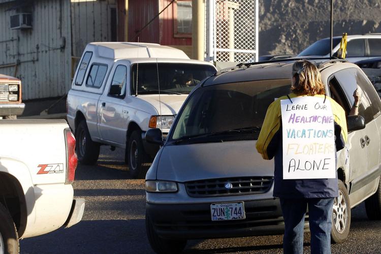 Roseburg Forest Products employees stage picket | Local News | nrtoday.com