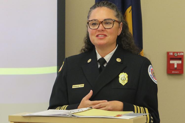 Roseburg Fire Marshal Cheryl Flick receives Golden Sparky award for ...