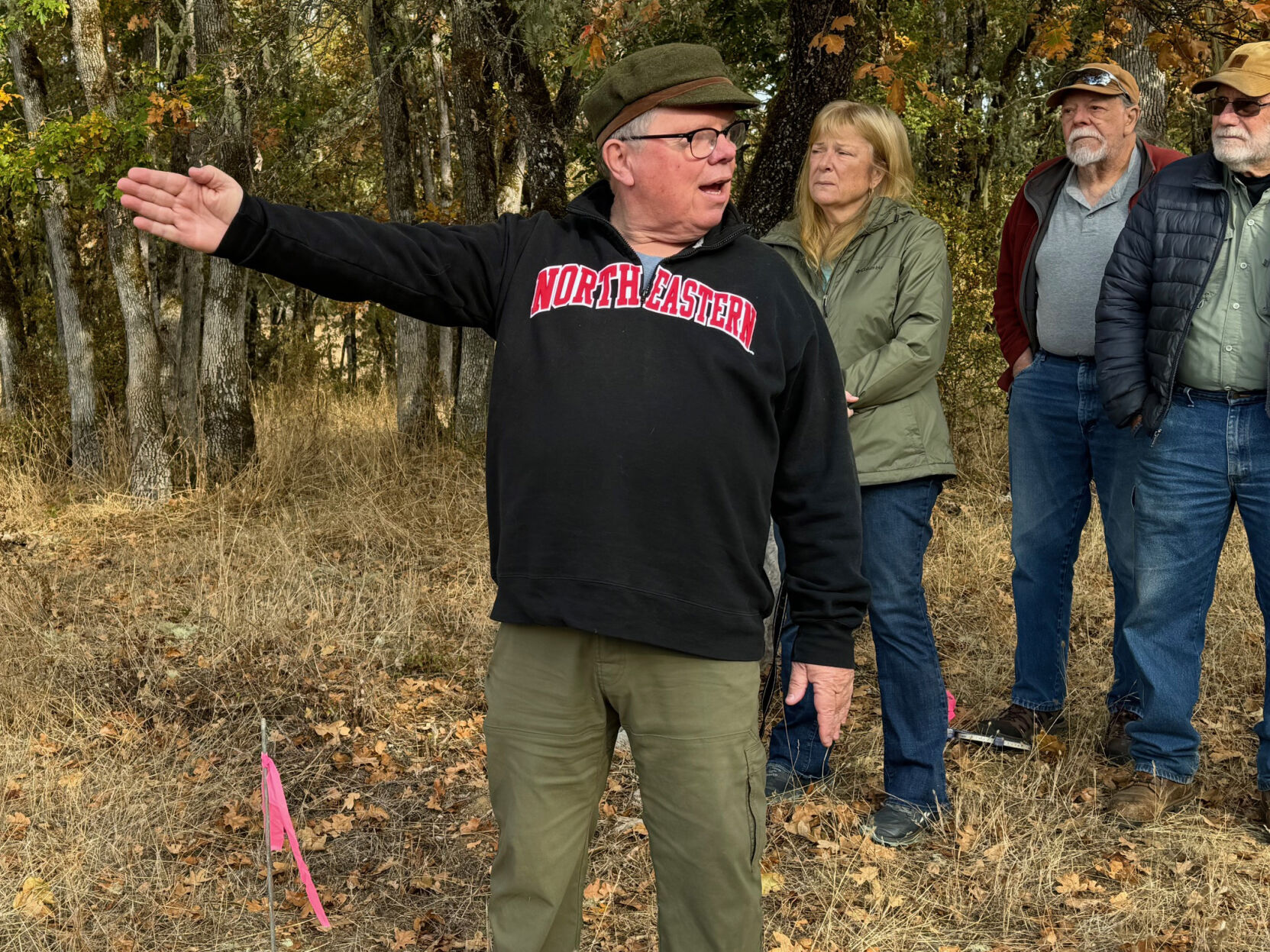 Mildred Kanipe park hosts walk to view and discuss the site of a buried ...