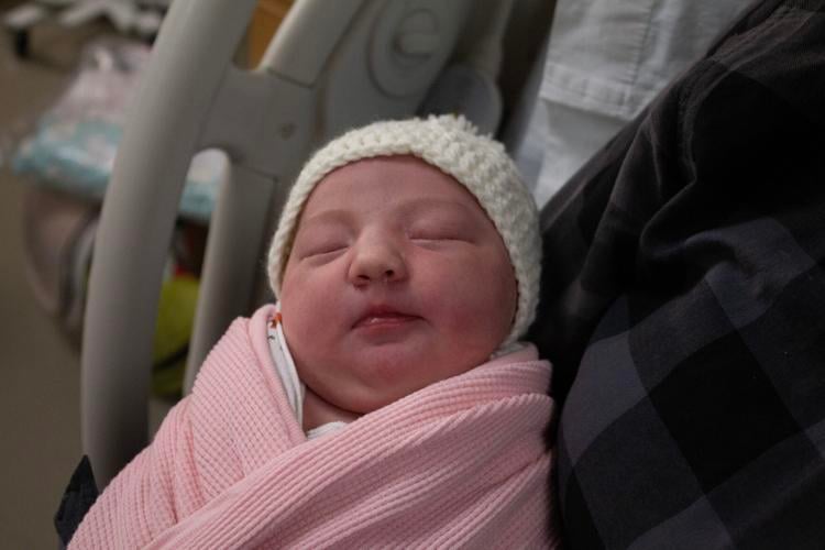 Annika Huntford, first baby of the year born in Douglas County, is also ...