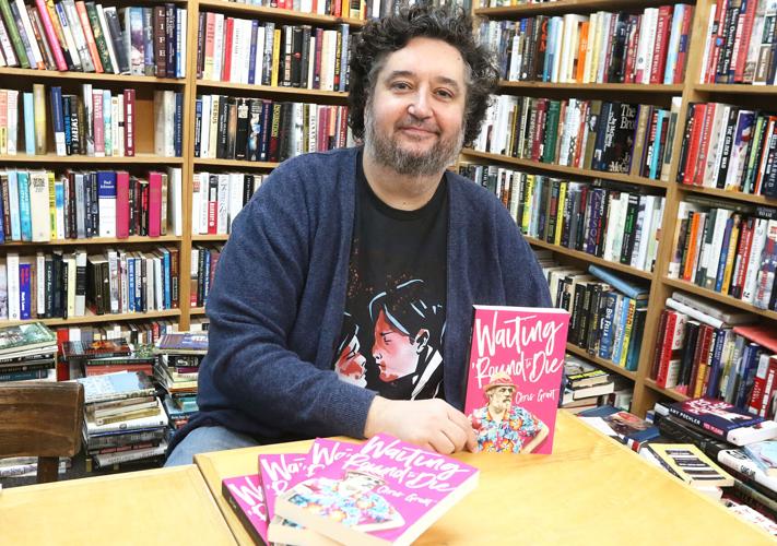 Chris Grant visits While Away to promote first published book ...