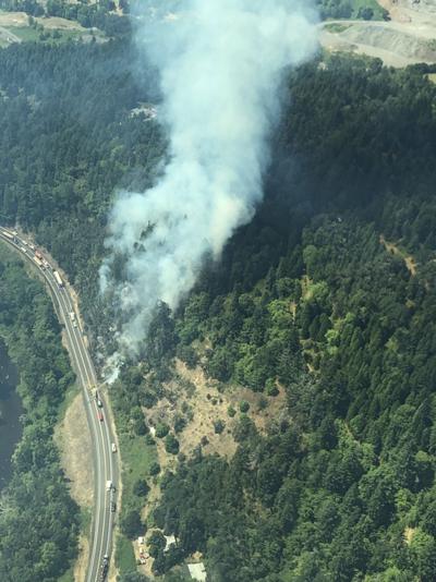 Fire closed section of Highway 38 | Wildfires | nrtoday.com