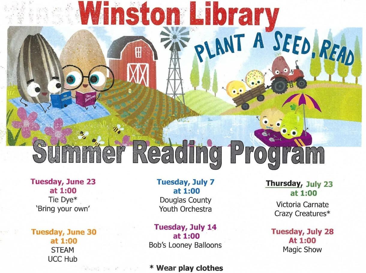 Winston Library Summer Reading Program Begins Next Week | Briefs ...