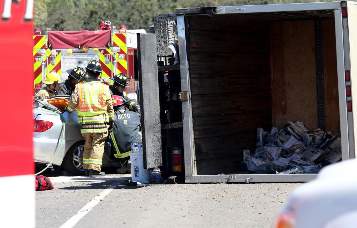 Two-vehicle collision kills at least one on Highway 42 overpass ...