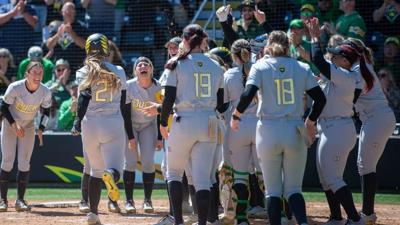 Oregon softball captures outright Big Ten title | | nrtoday.com