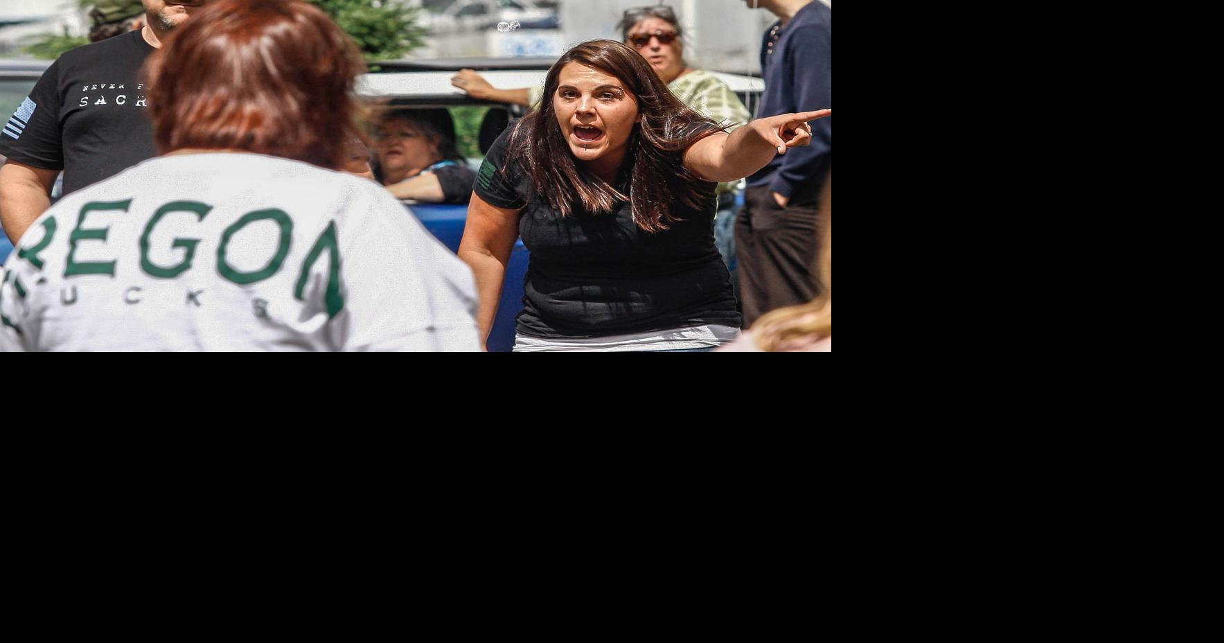 Tensions rise at Micelli Park as group gathers to clean items left by ...