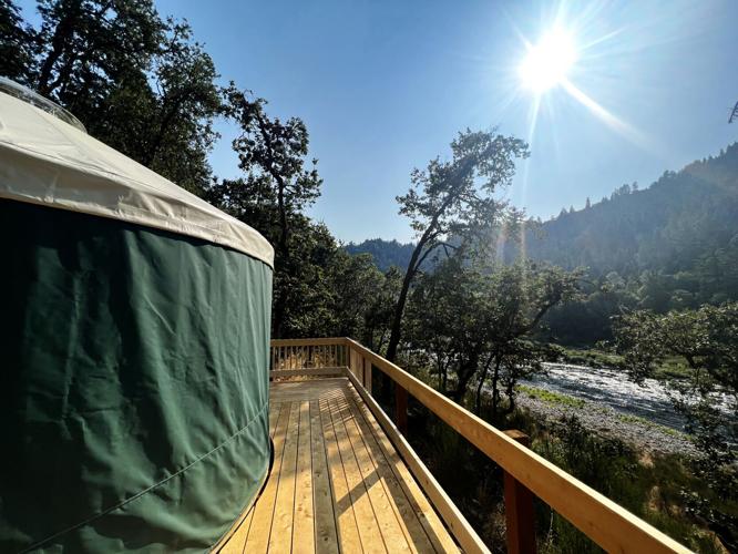 New yurts installed at Whistler's Bend County Park and Campground ...
