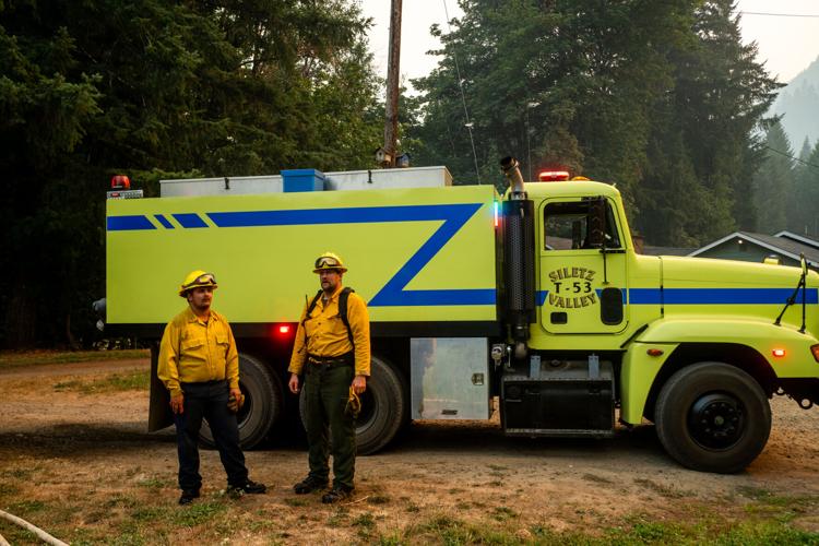 Firefighters start tactical fire operations at Tyee Ridge Complex ...