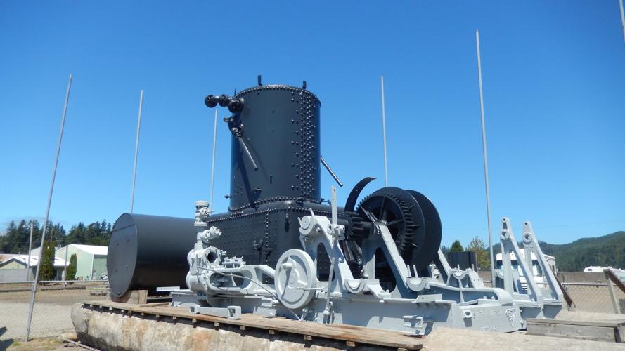 Reedsport restores historic steam donkey once used for logging | Local ...