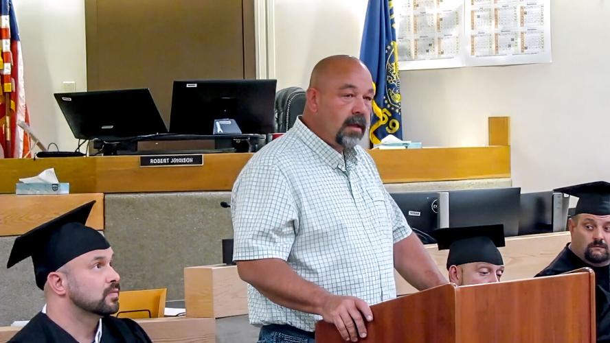 Chris Boice gives keynote speech at drug court graduation | Court ...