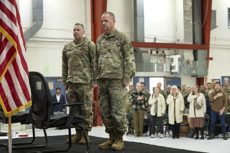 Demobilization ceremony for Oregon Army National Guard Aviation ...