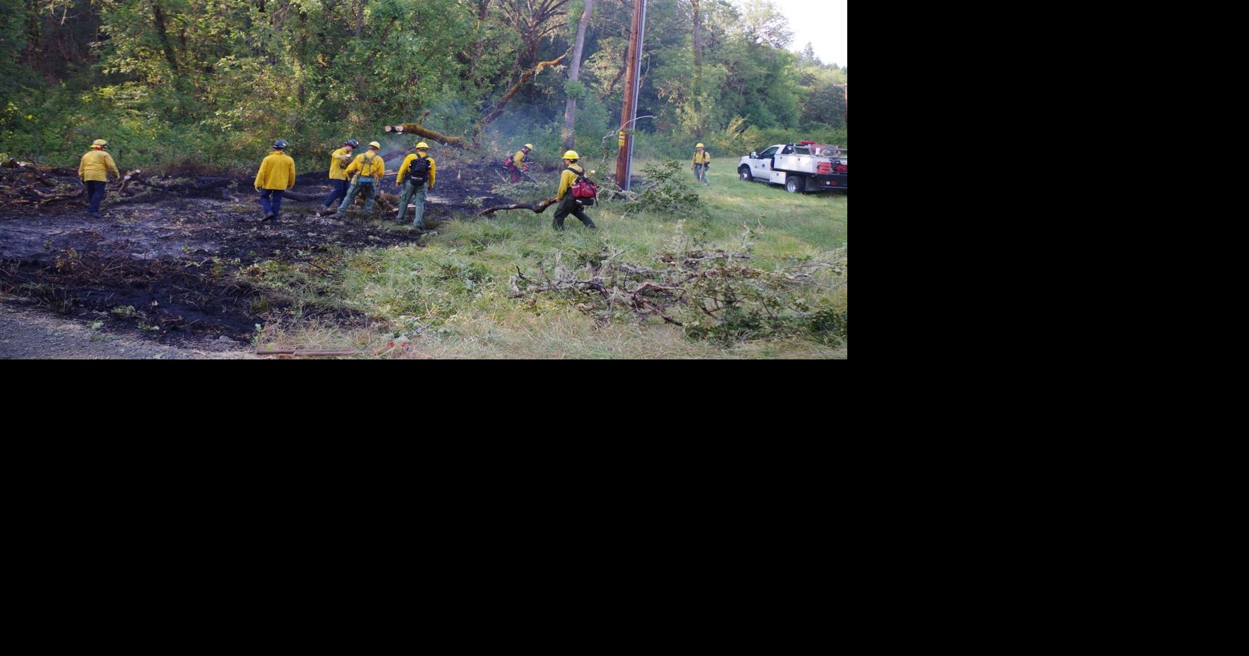 Crews respond to power line fires Monday | Wildfires | nrtoday.com