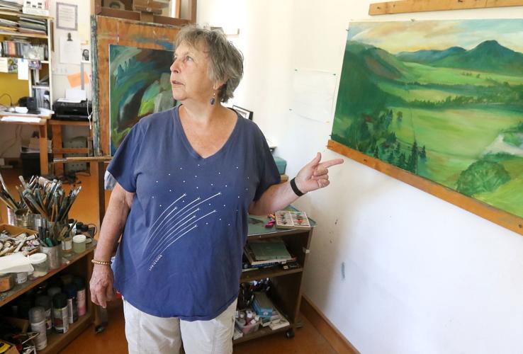 Local artist paints a mural in Eugene, celebrating the Kalapuya people ...