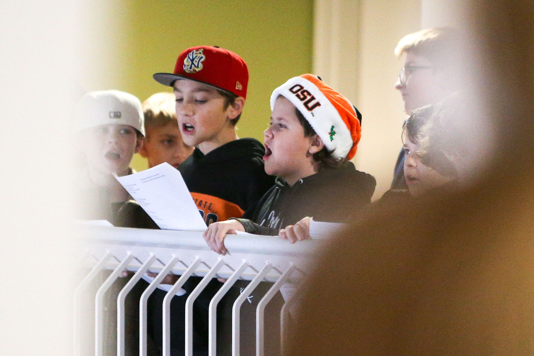 Spreading the spirit: Fullerton IV students carol at retirement homes ...