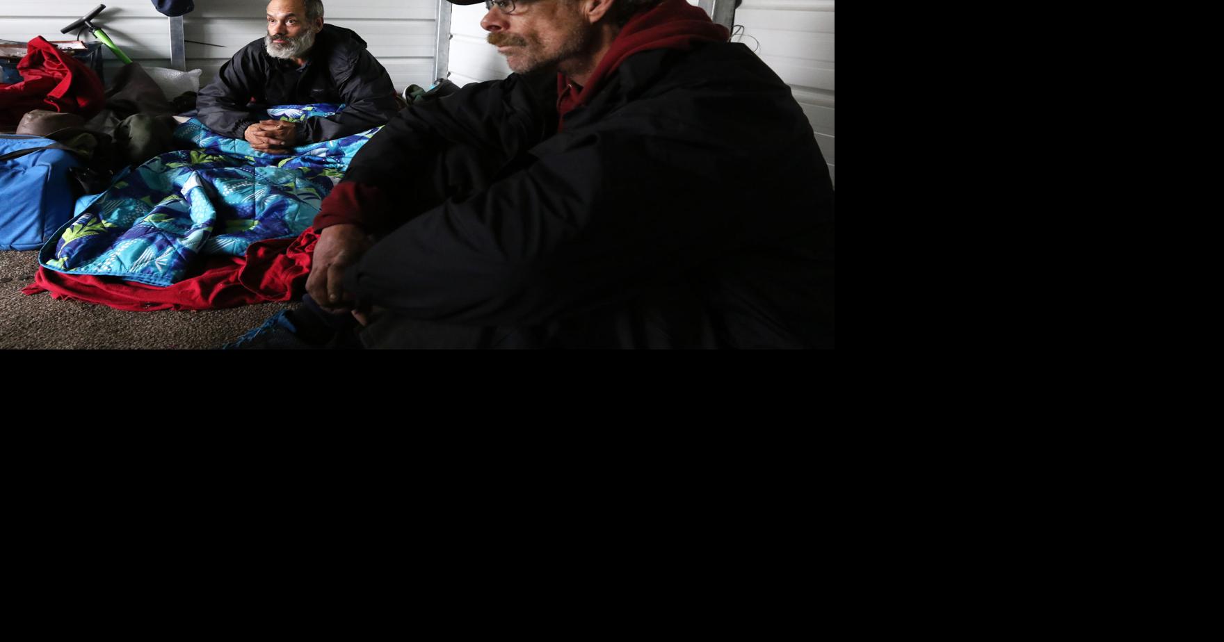 Shelter from the storm: Douglas County Commissioner Chris Boice sets up ...