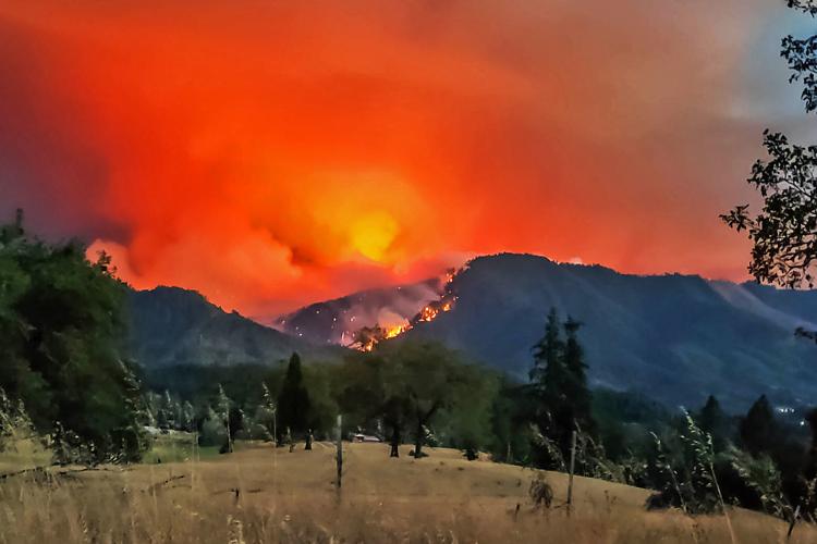 Milepost 97 Fire near Canyonville doubles in size overnight | Wildfires ...