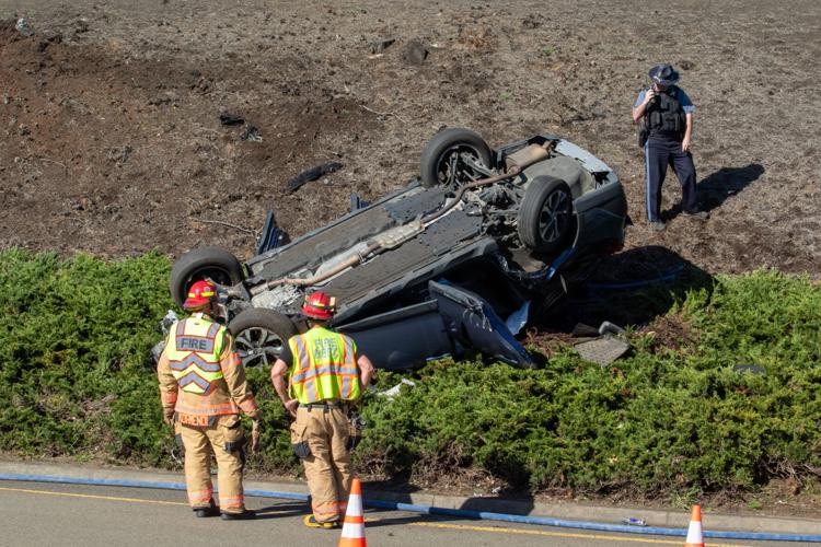 Rollover accident near Harvard/Interstate 5 interchange | Local News ...