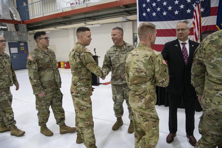 Demobilization ceremony for Oregon Army National Guard Aviation ...