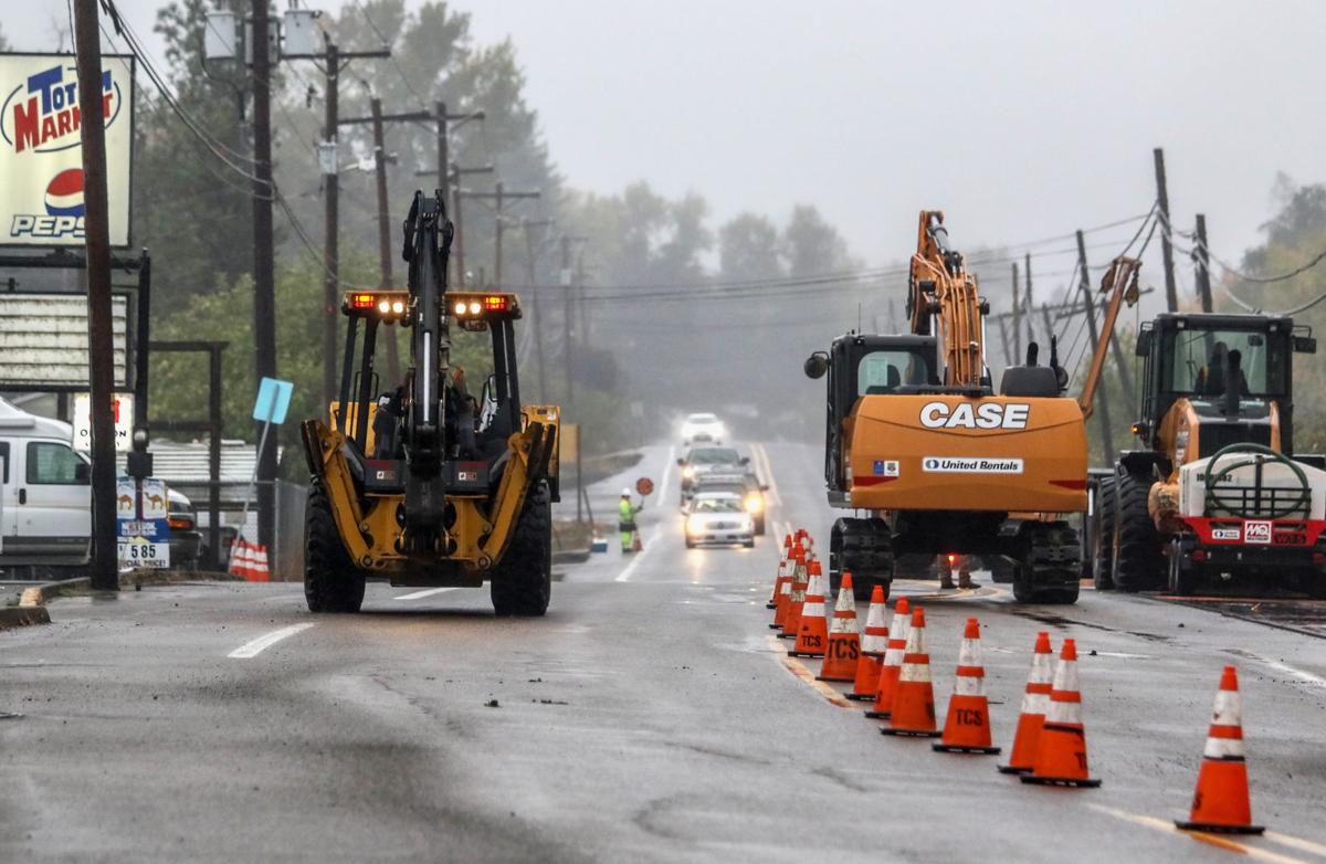 Workers move gas lines to prepare for road project | Douglas County ...