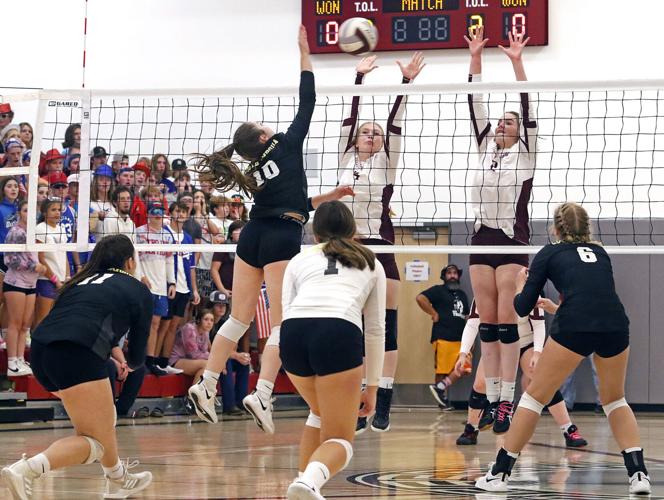 Douglas overcomes early blitz, puts away South Umpqua in four sets ...