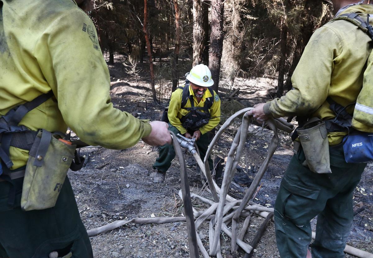 Prescribed burn aided containment of Snowshoe Fire | Wildfires ...