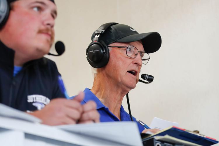 Iconic radio voice: Dan Bain called his 3,000th game Friday night in ...