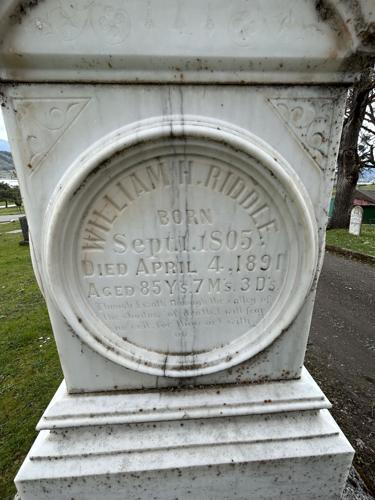William Riddle gravestone 1 | | nrtoday.com