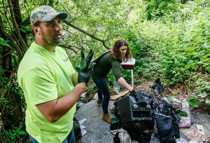 Tensions rise at Micelli Park as group gathers to clean items left by ...