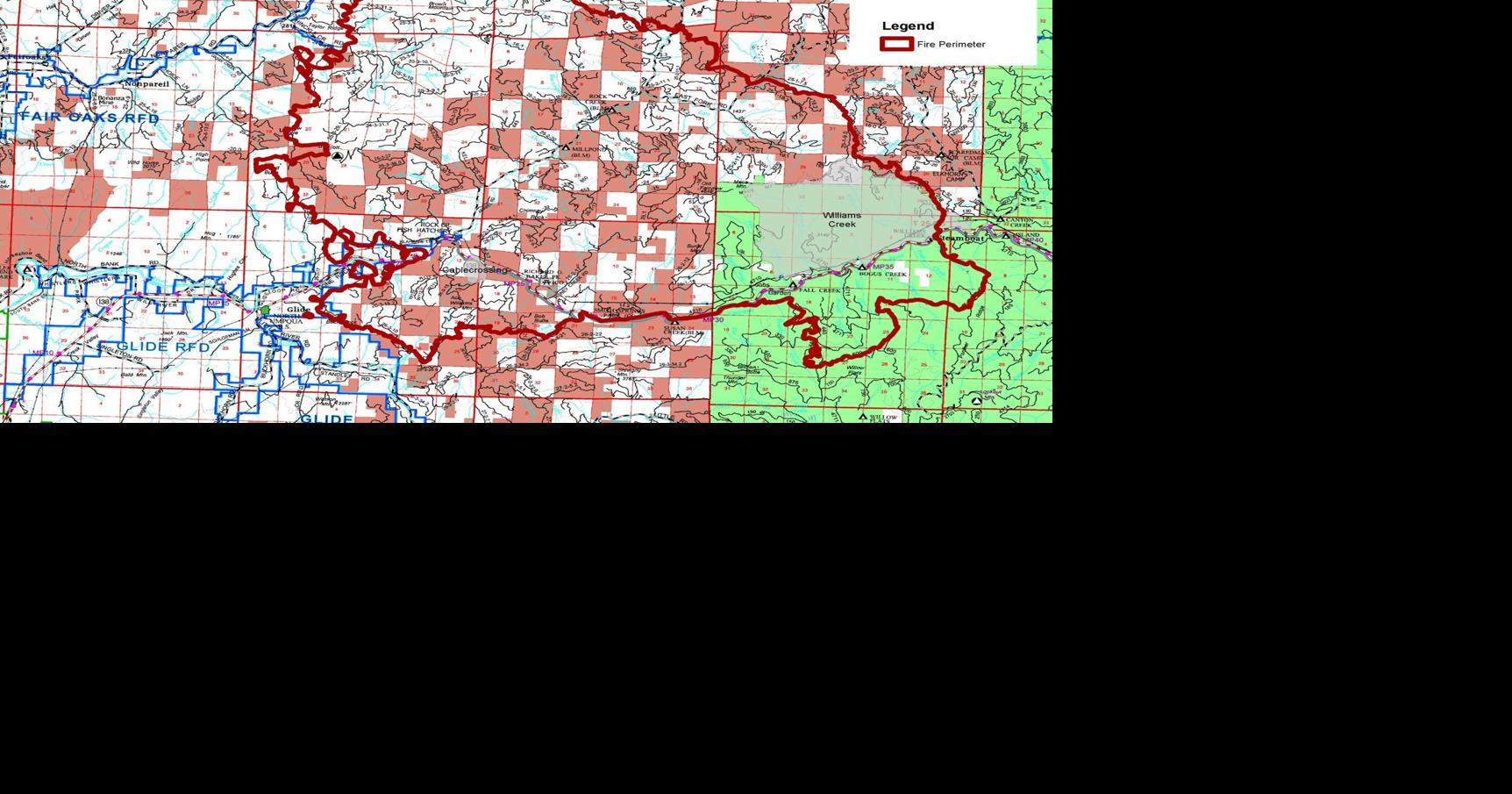 Archie Creek Fire now more than 97,000 acres in size | Wildfires ...