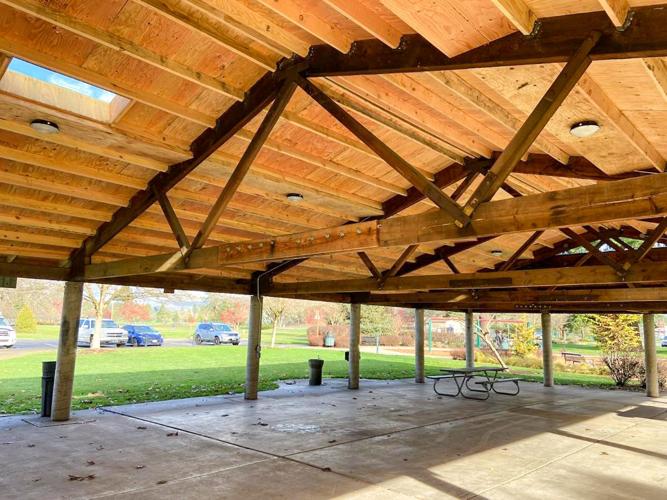 Stewart Park pavilion open again with gleaming new roof | City ...