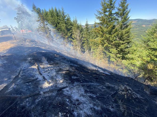 Two fires put out near Riddle Bypass Road and Martin Creek | Public ...