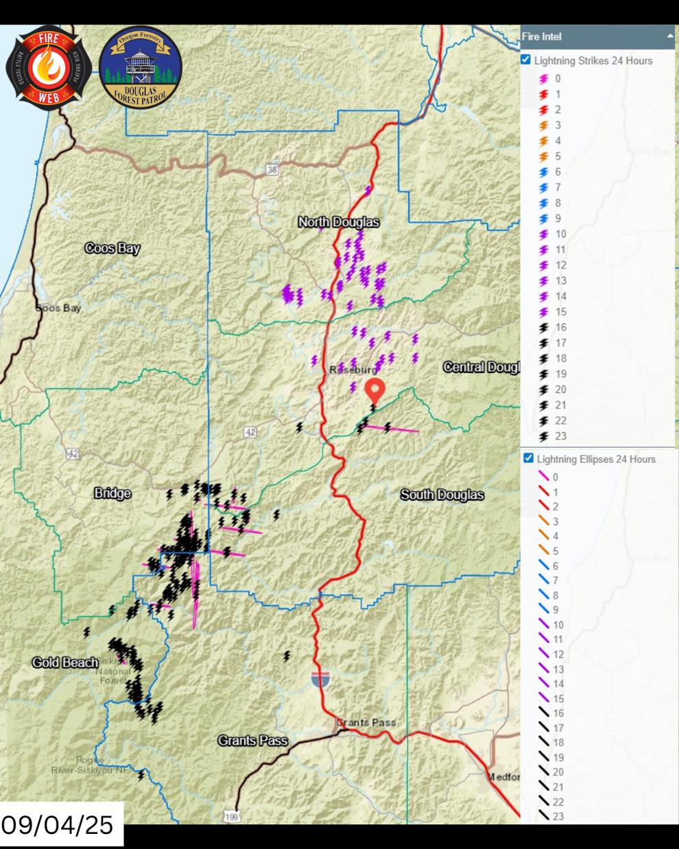 County fire activity remains minimal after lightning, smoke is from ...