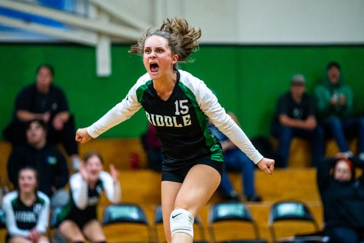 Myrtle Point rebounds from loss in first set, beats Riddle in Skyline ...