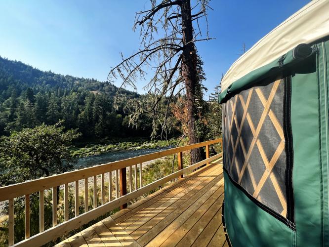 New yurts installed at Whistler's Bend County Park and Campground ...