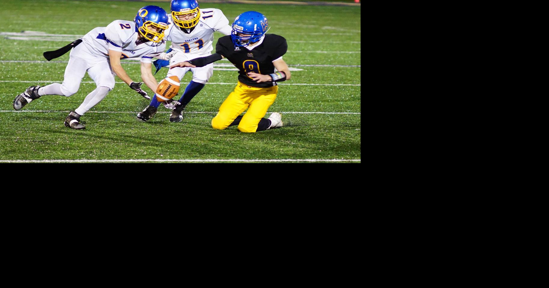 Prep Football: No. 3 Knappa holds off Oakland, 48-34, in 2A ...