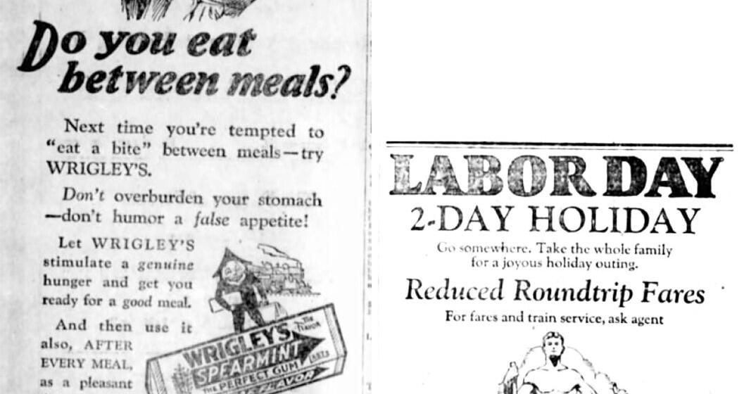 100 Years Ago: Historical events from September 1925 | | nrtoday.com