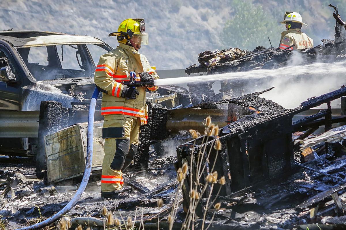 Vehicle fire shuts down Interstate 5 Friday afternoon | Public Safety ...