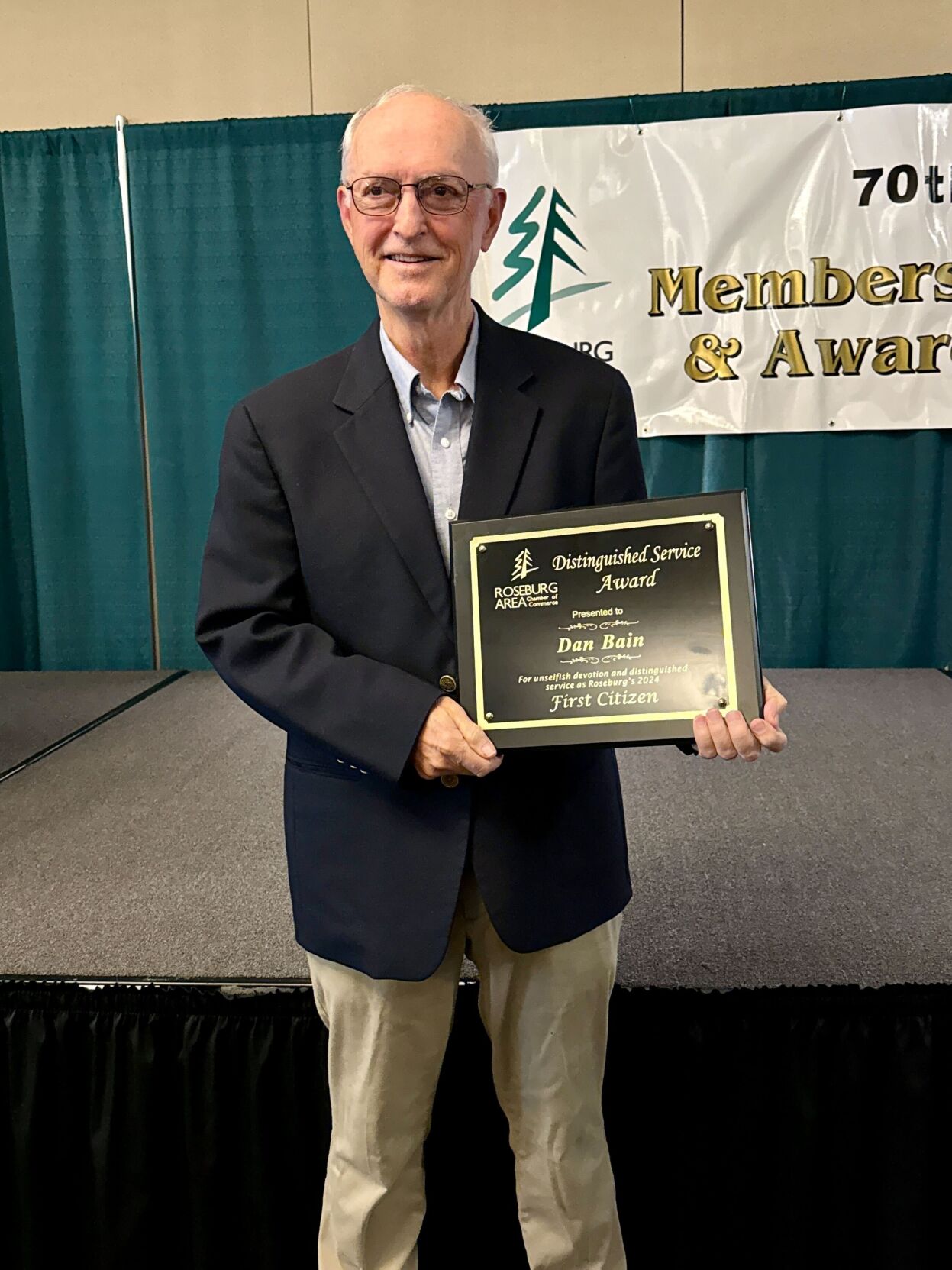Dan Bain named Roseburg First Citizen | Local News | nrtoday.com
