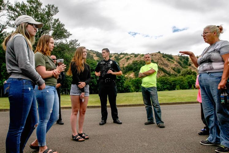 Tensions rise at Micelli Park as group gathers to clean items left by ...