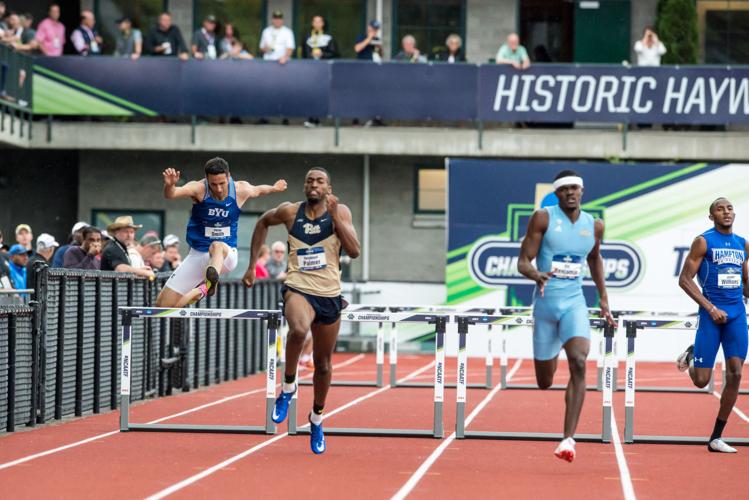 BYU's Korey Smith finishes college track career at Hayward Field ...