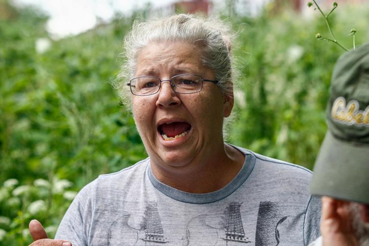 Tensions rise at Micelli Park as group gathers to clean items left by ...