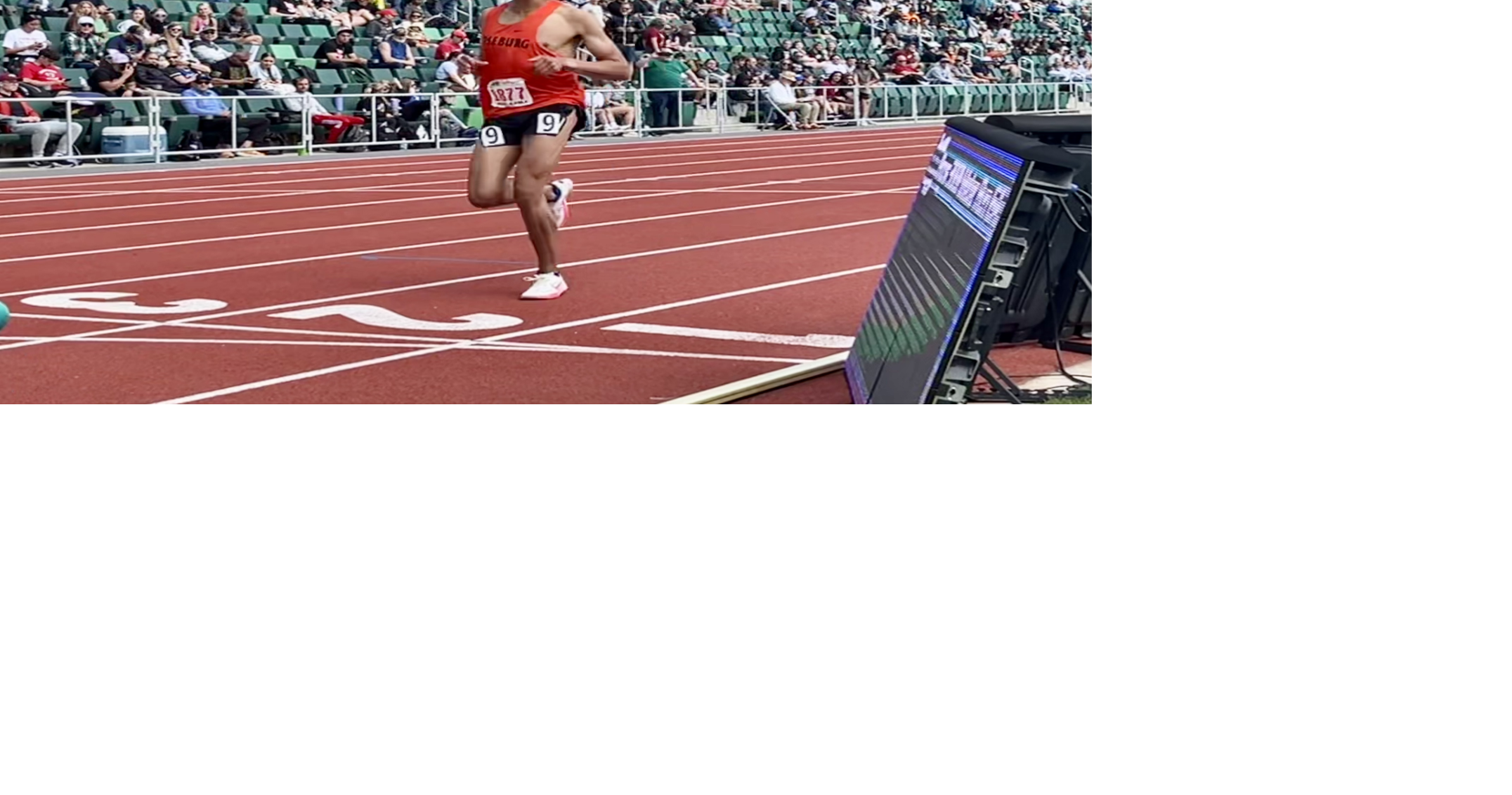 Roseburg's Timothy Johnson sets school record in 3,000 at 6A state ...