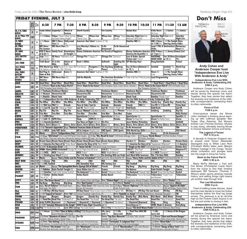 Page A025 | TV Guide | nrtoday.com