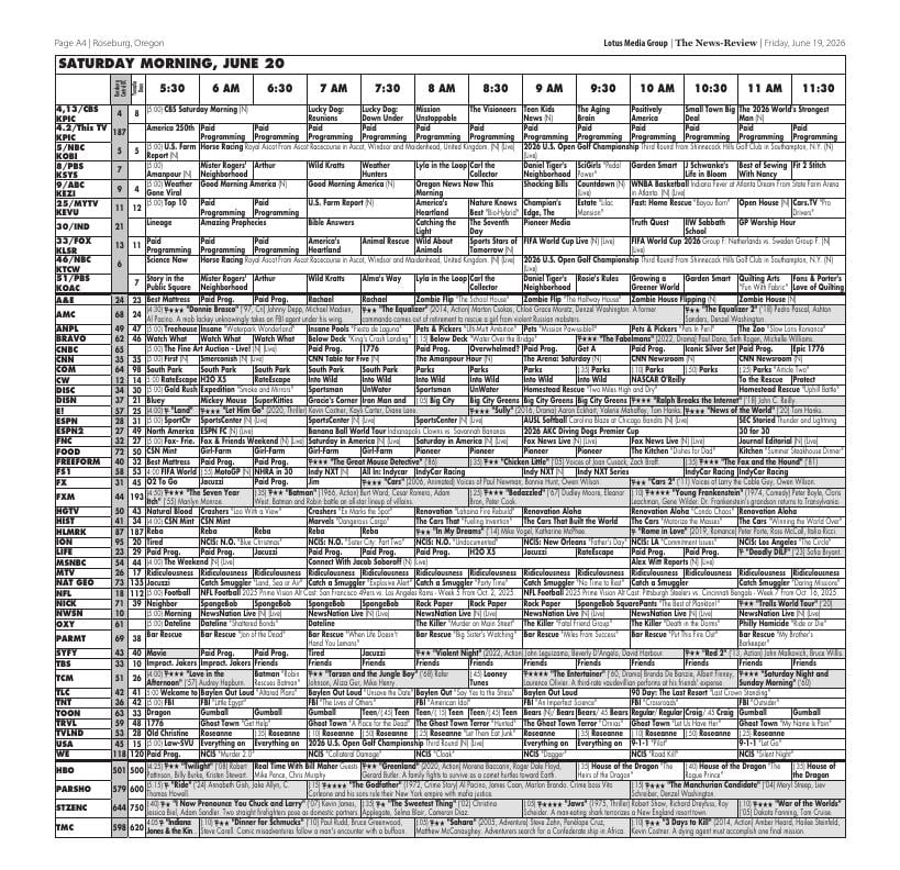 Page A004 | TV Guide | nrtoday.com