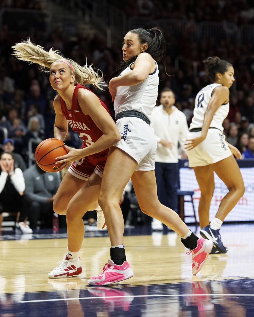 Indiana Women's basketball struggles continue at Hinkle Fieldhouse ...