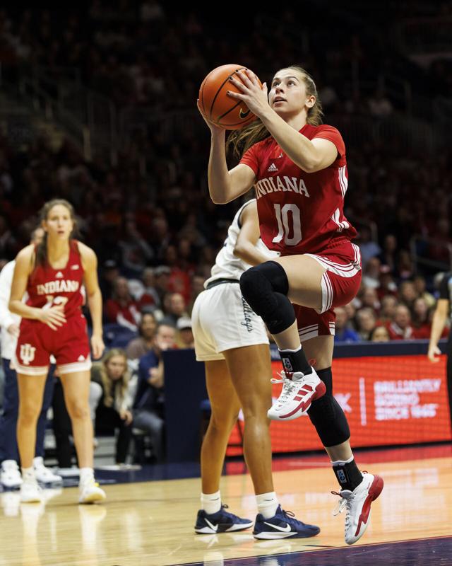 Indiana Women's basketball struggles continue at Hinkle Fieldhouse ...