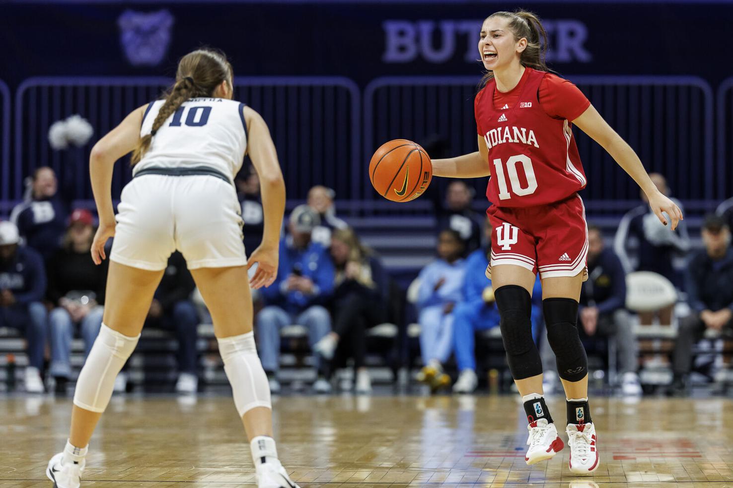 Indiana Women's basketball struggles continue at Hinkle Fieldhouse ...