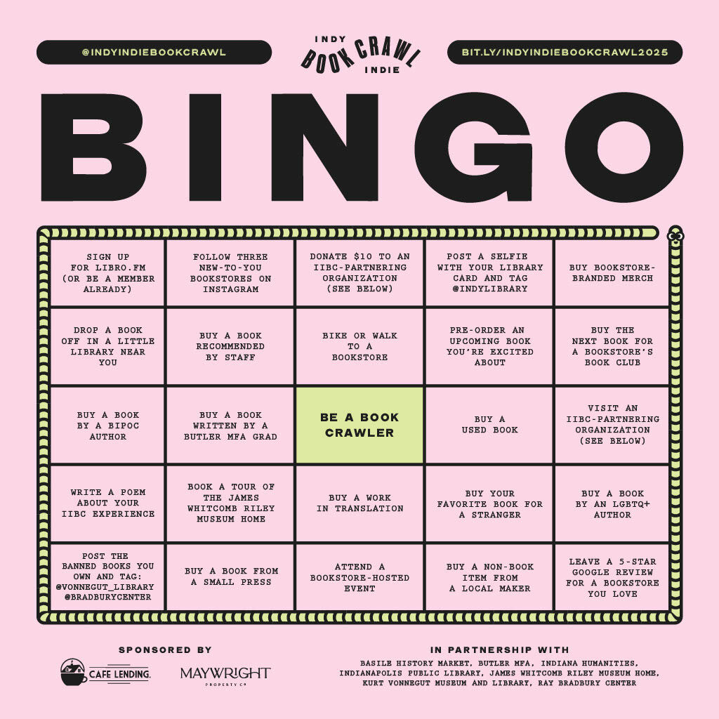 2025 Indy Indie Book Crawl | Arts | nuvo.net
