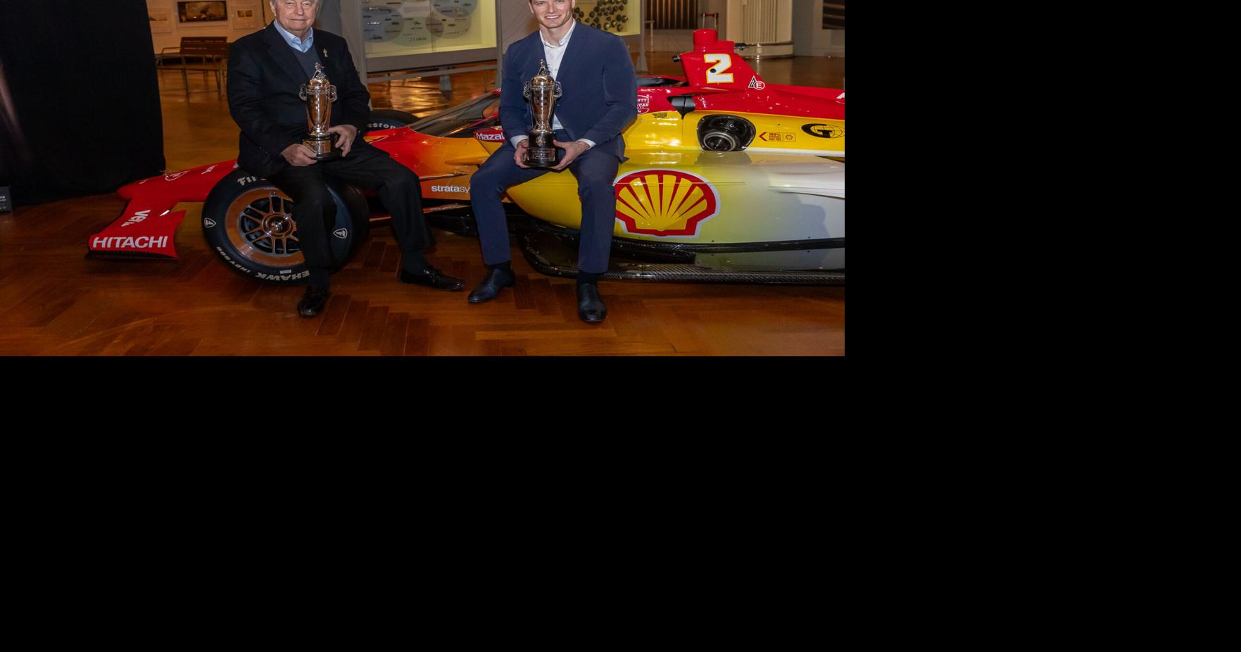 Slideshow: Roger Penske and Josef Newgarden presented with their Baby ...